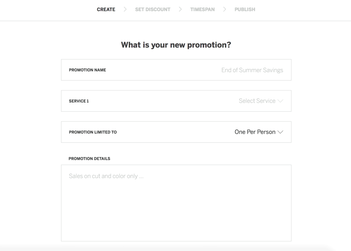 How to Create a Salon Promotion That Actually Works - StyleSeat Pro ...
